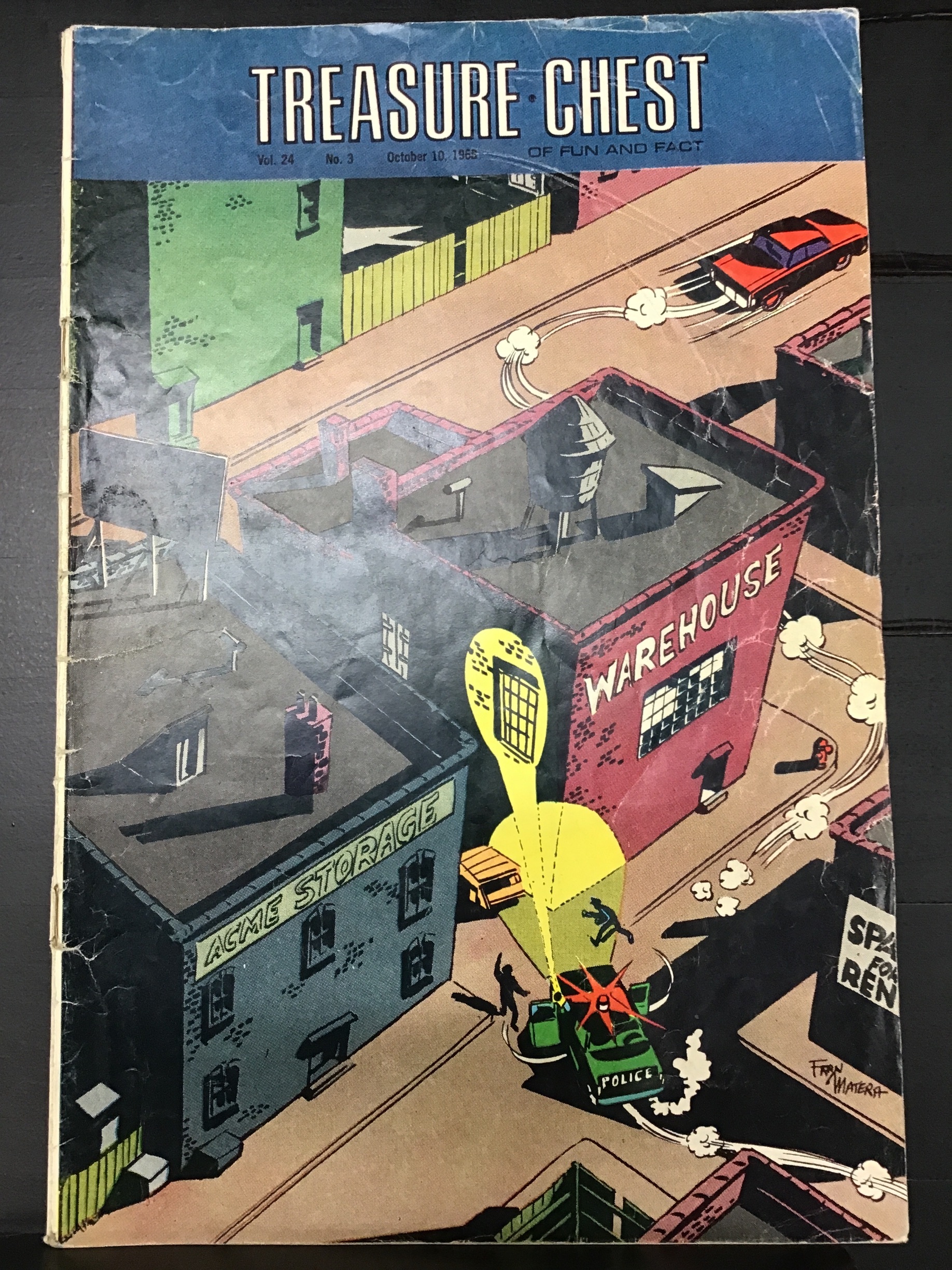 Treasure Chest of Fun & Facts #449 (1968) | Comic Books - Silver Age ...