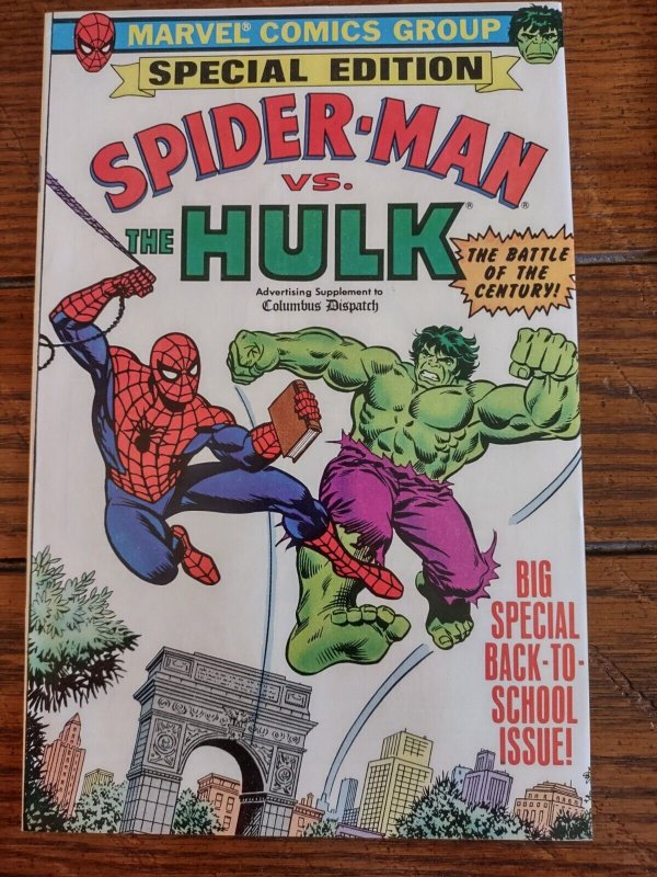 SPIDER-MAN vs. THE HULK Marvel Special Edition 1979 VF/NM Columbus ...