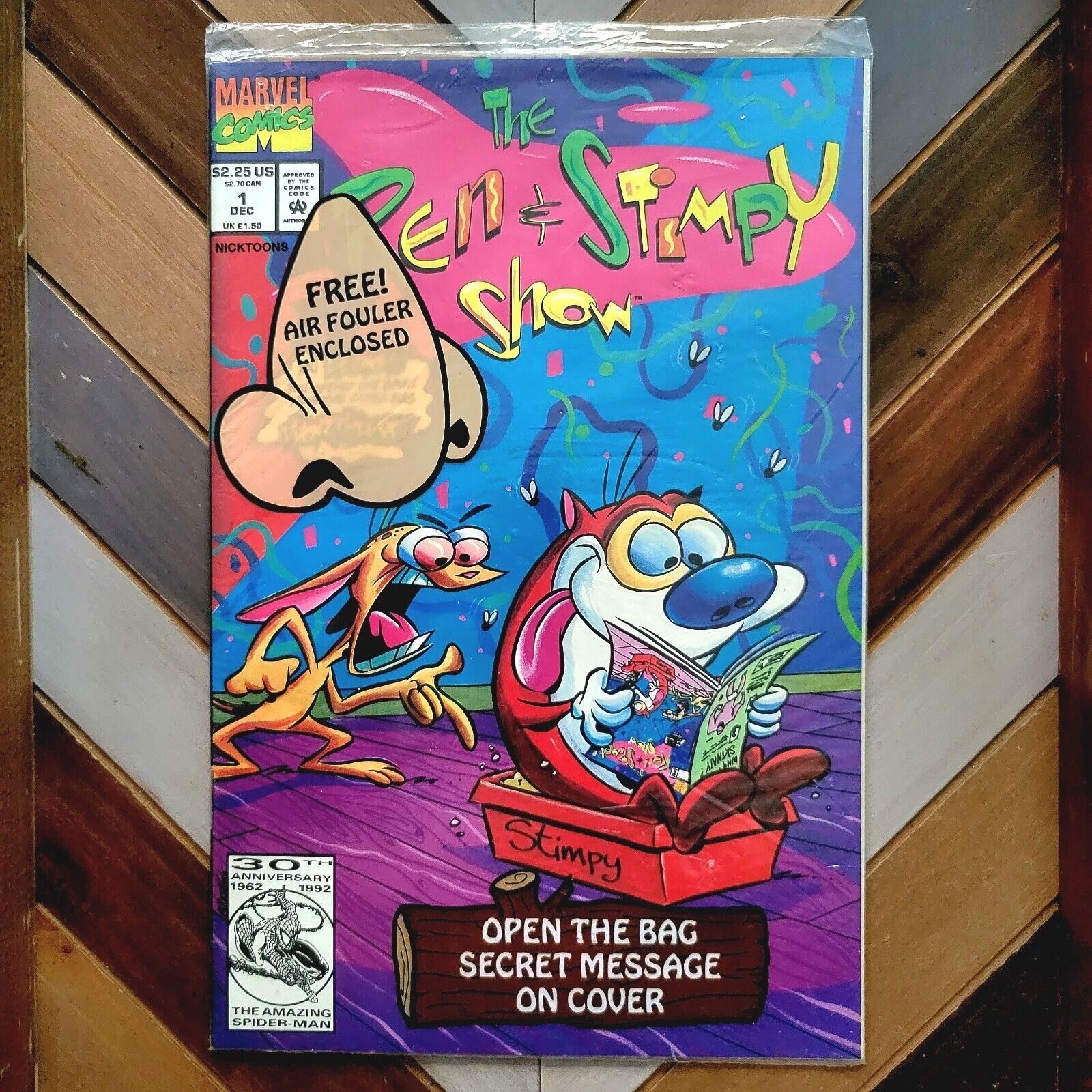 The Ren And Stimpy Show #1 NM (Marvel 1992) New & Sealed Polybag + Air ...