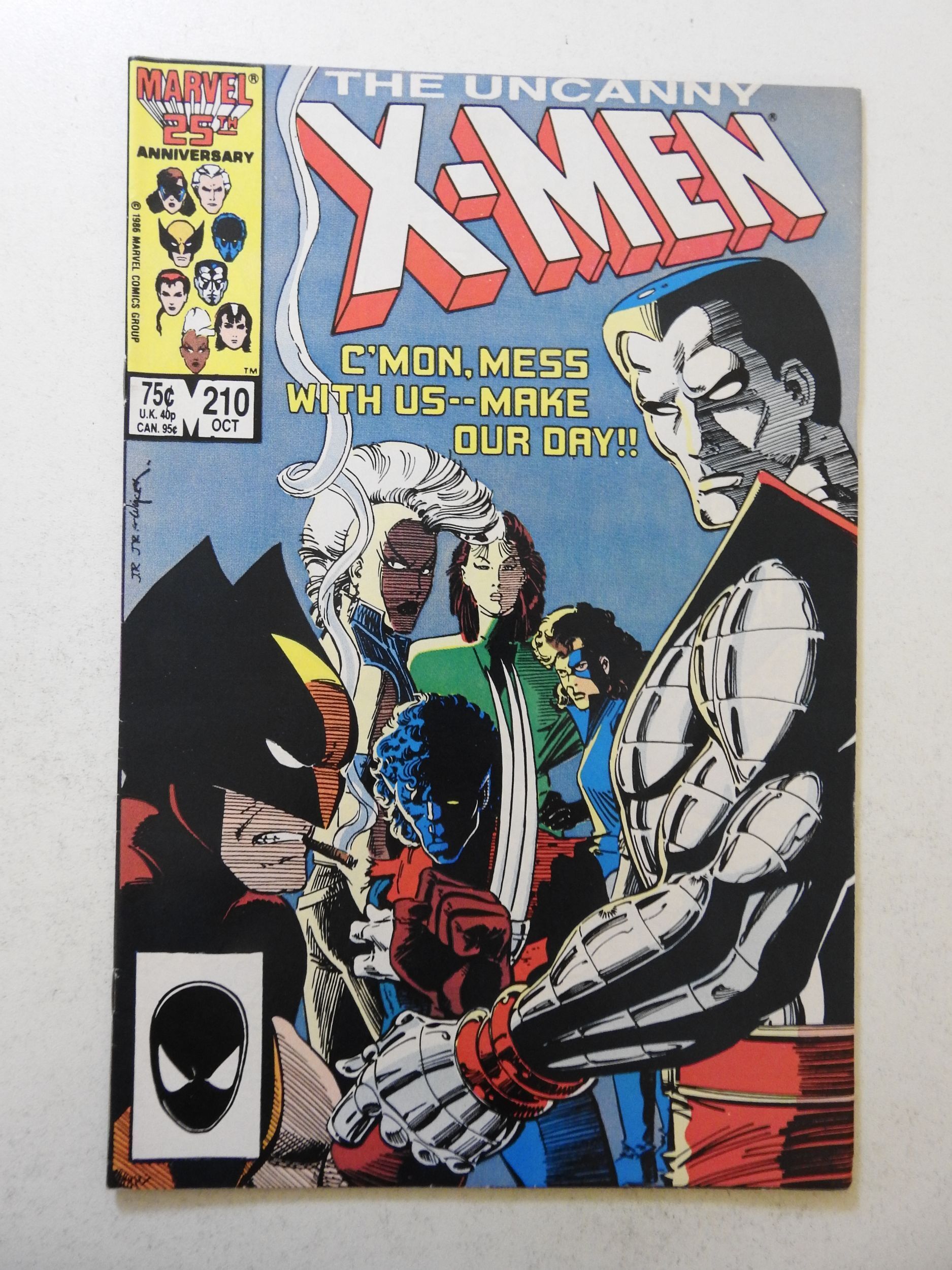 The Uncanny X-Men #210 (1986) VF- Condition! | Comic Books - Copper Age ...
