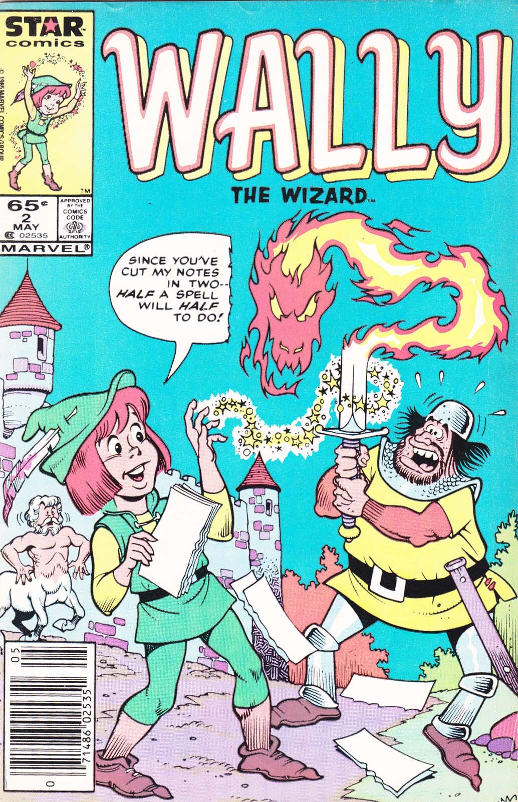 Wally the Wizard #2 (Newsstand) FN ; Marvel | Star All Ages | Comic ...