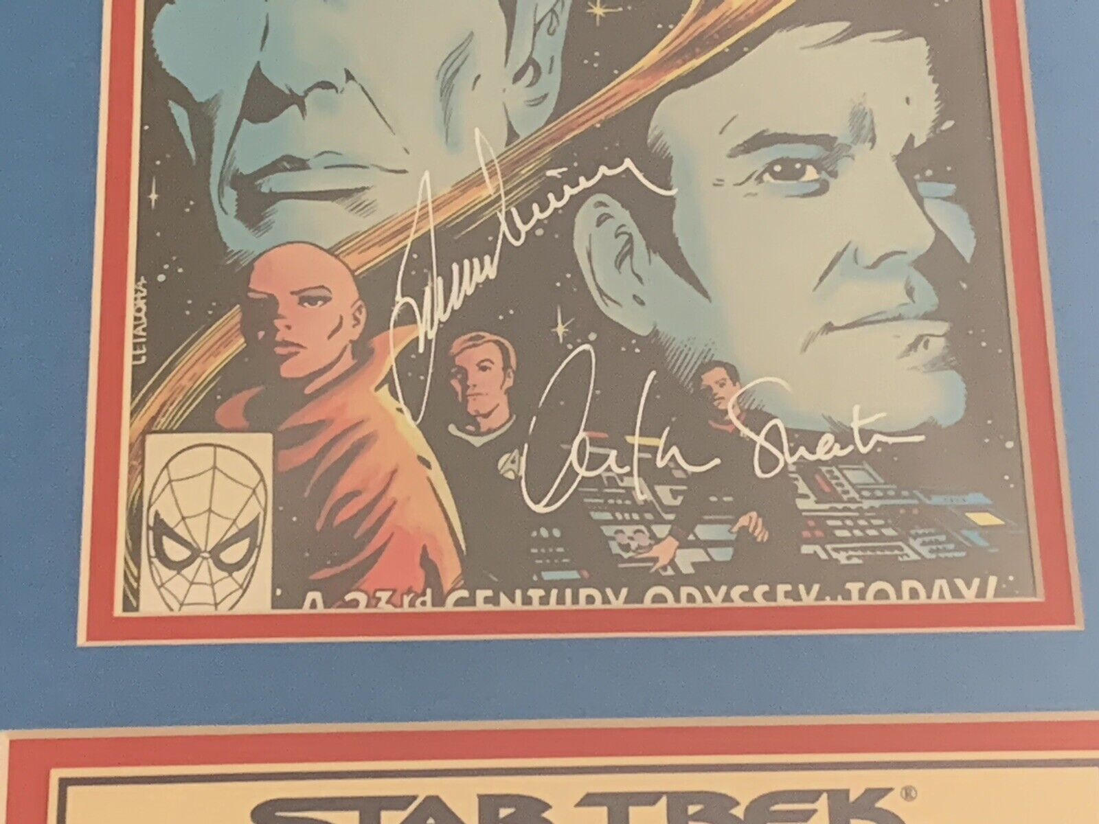 Star Trek The Motion Picture Comic Signed William Shatner Leonard Nimoy ...
