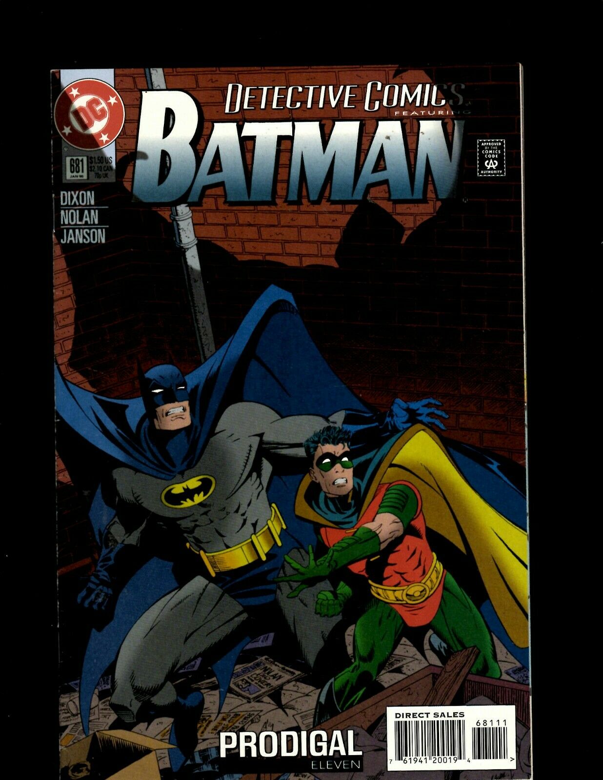 12 Detective Comics Comics #677 678 0 679 680 681 682 683 684 685 686 ...