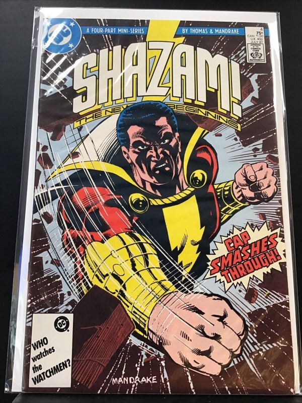 Shazam : the New Beginning Complete SET 1-4 Black Adam DC 1987 | Comic ...