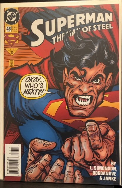 Superman: The Man of Steel #46 (1995) | Comic Books - Modern Age, DC ...