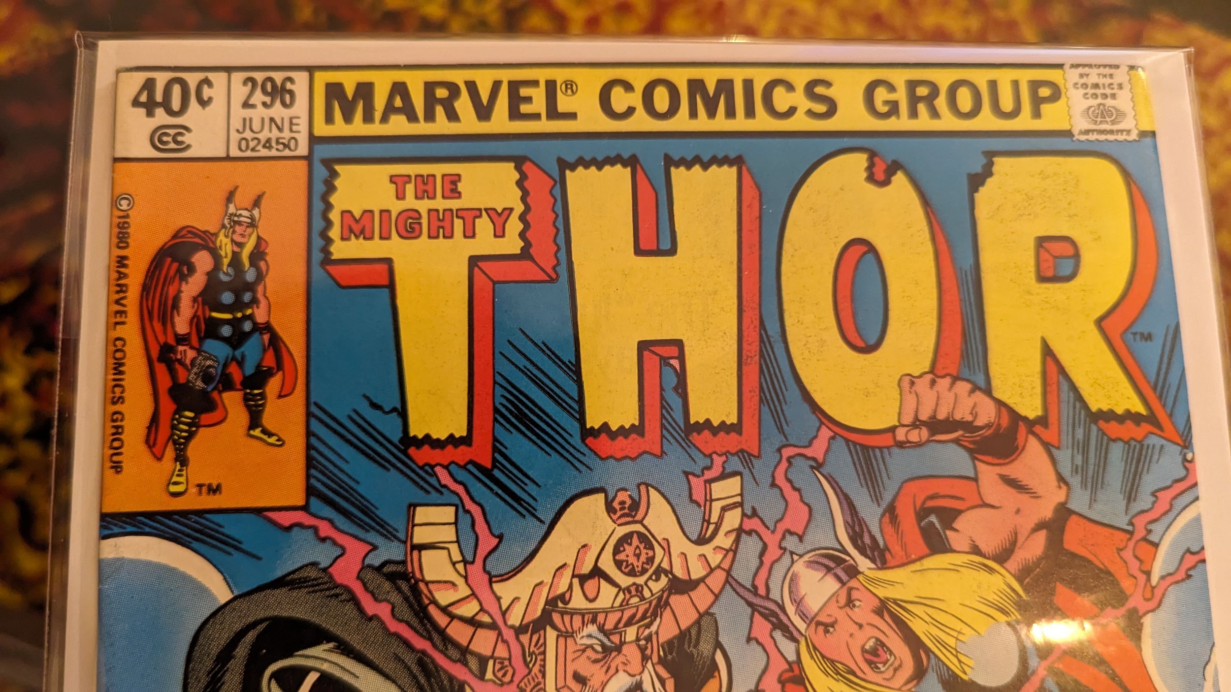 Thor #296 (1980) "From Valhalla-- a Valkyrie!" Thor! Odin! | Comic ...