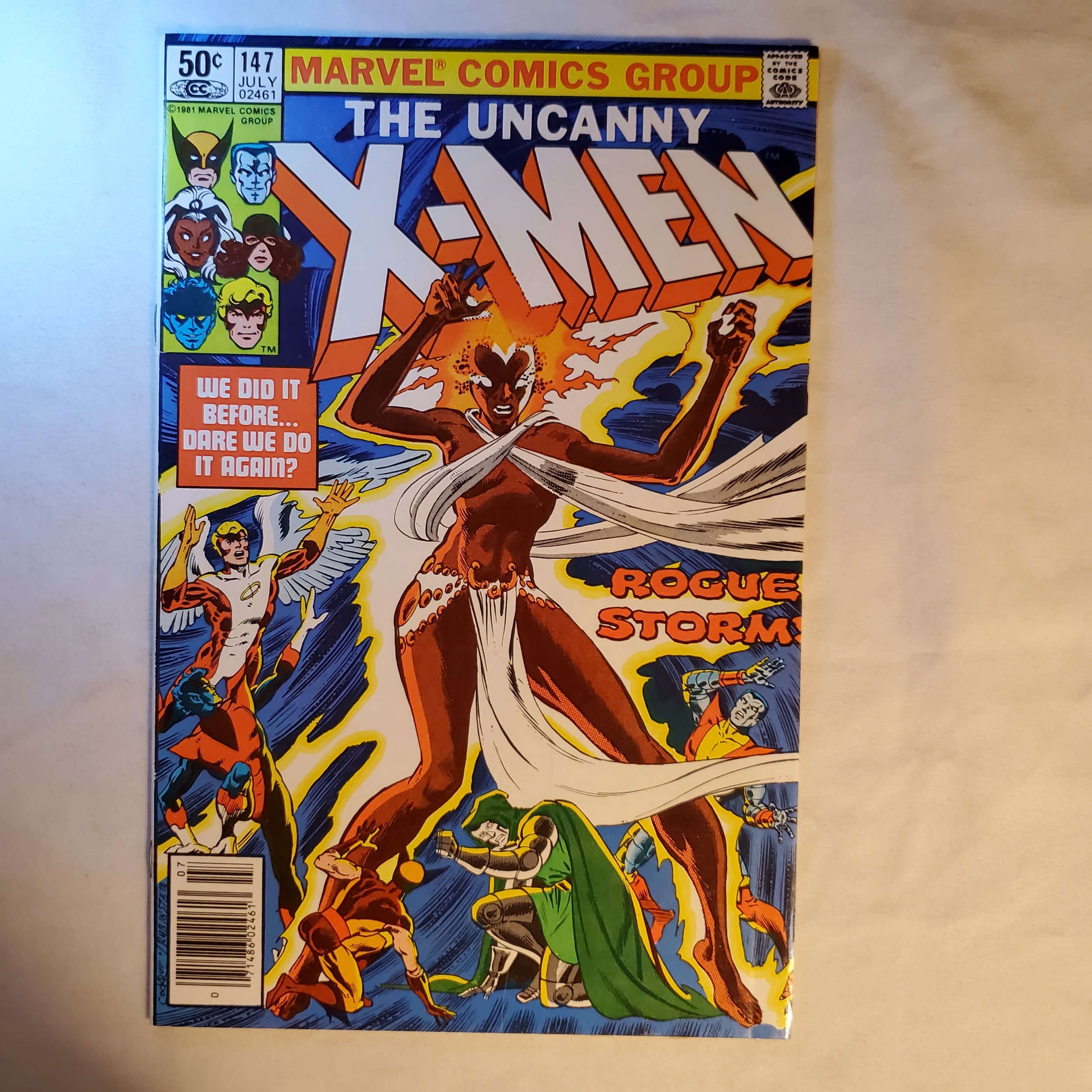 Uncanny X-Men 147 Very Fine Cover by Joe Rubinstein | Comic Books ...
