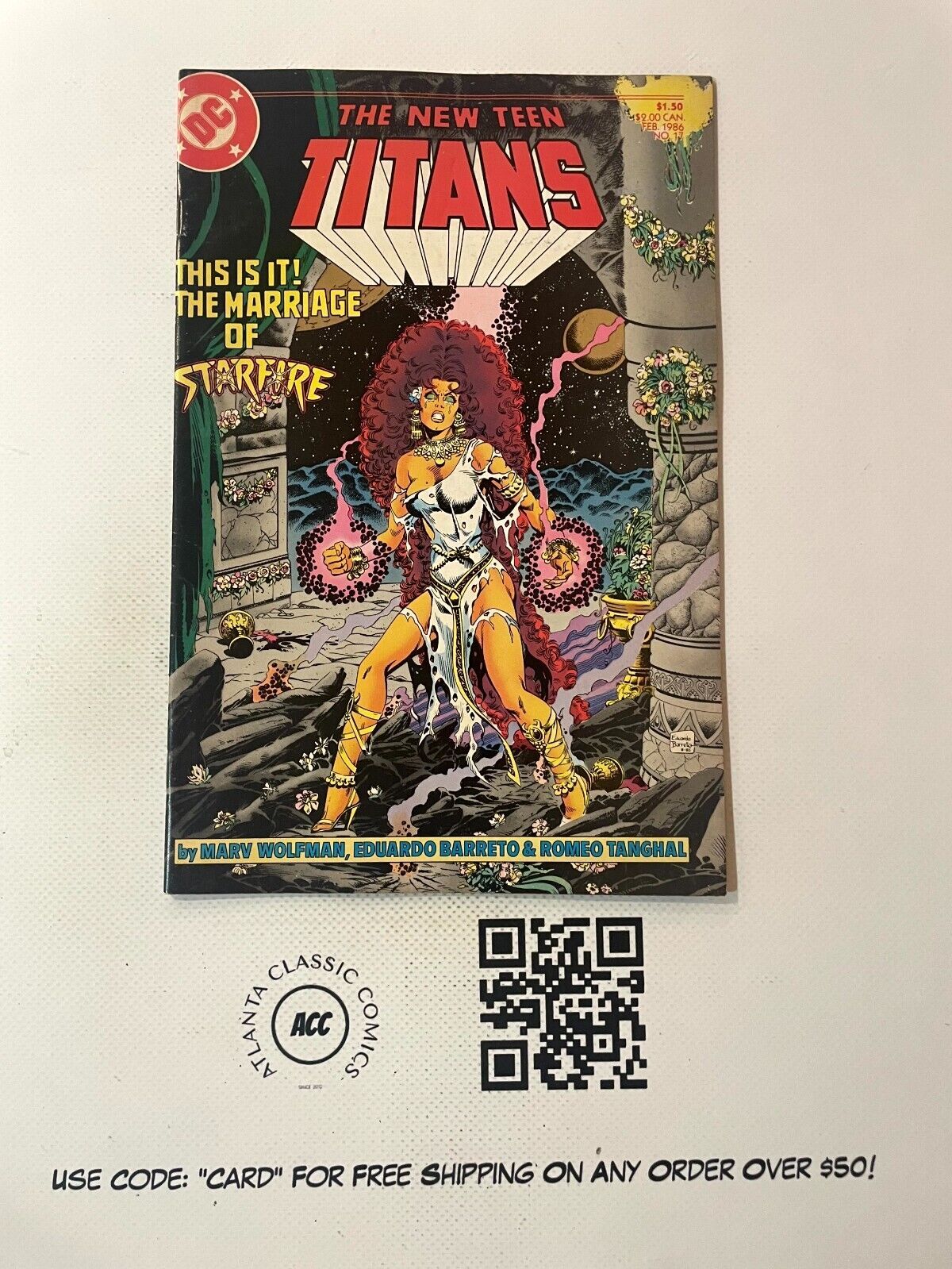 The New Teen Titans # 17 NM- DC Comic Book Starfire Robin Batman Joker 18 J892 | Comic Books ...