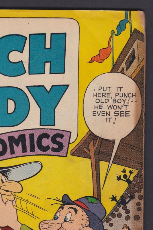 Punch and July #Vol 2 #12 Kirby VG- 3.5 Hillman Comic - Aug 1947 ...