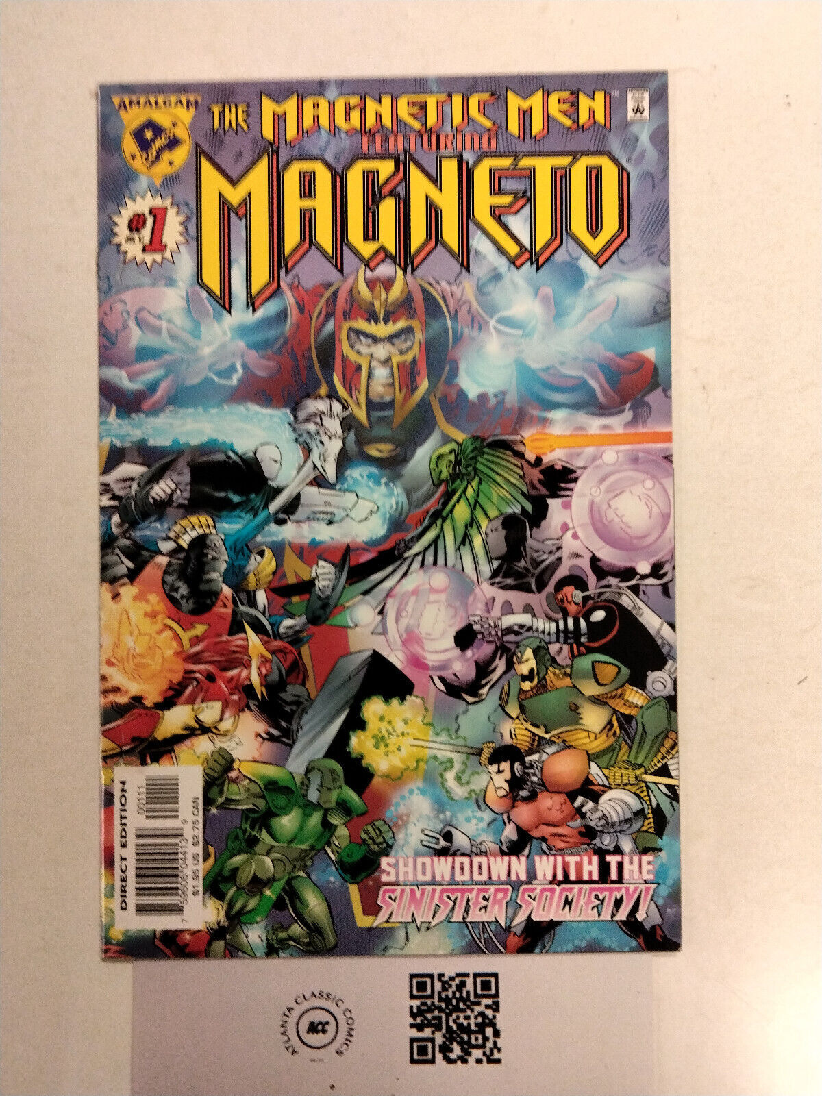 Magnetic Men #1 NM Amalgam Comic Book X-men Metal Men Magneto 12 RC25 ...