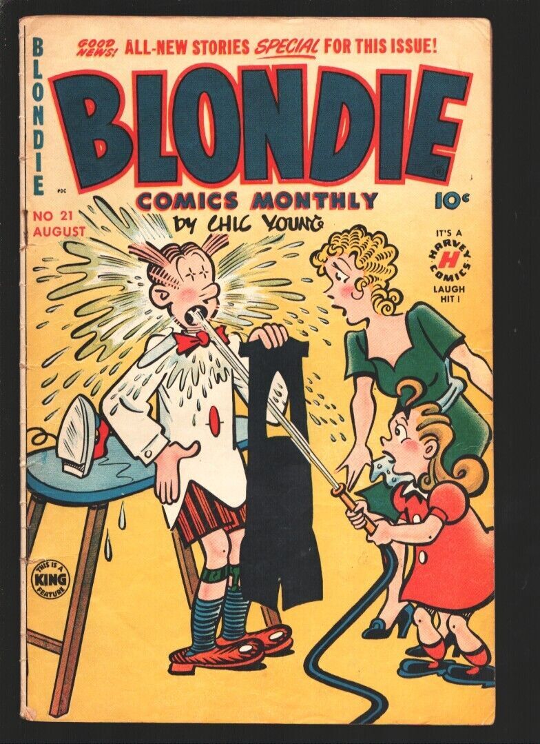 Blondie #21 1950-Harvey-Chic Young's famous comic-Dagwood appears-VG ...