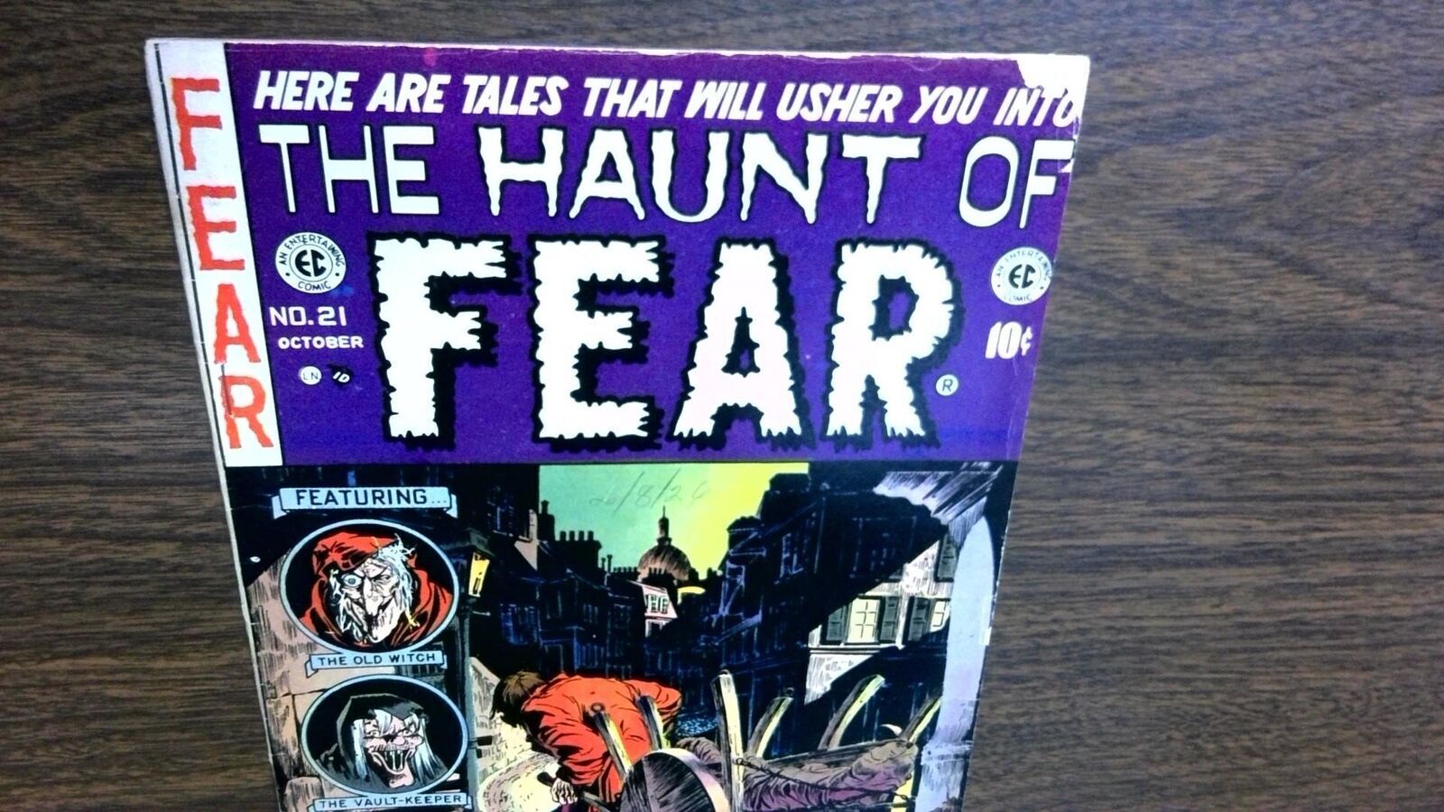 Haunt of Fear #21 1953 Ghastly Graham Ingels Body Cart Cover-Precode EC ...