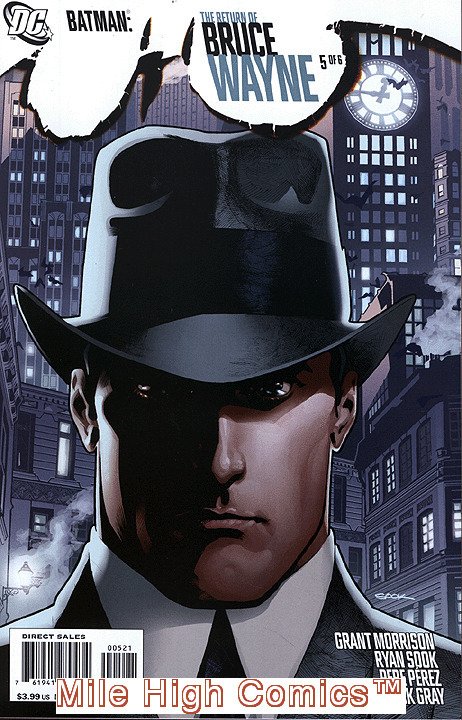 Batman: Return of Bruce Wayne (Grant Morrison) (2010 Series #5 Variant ...