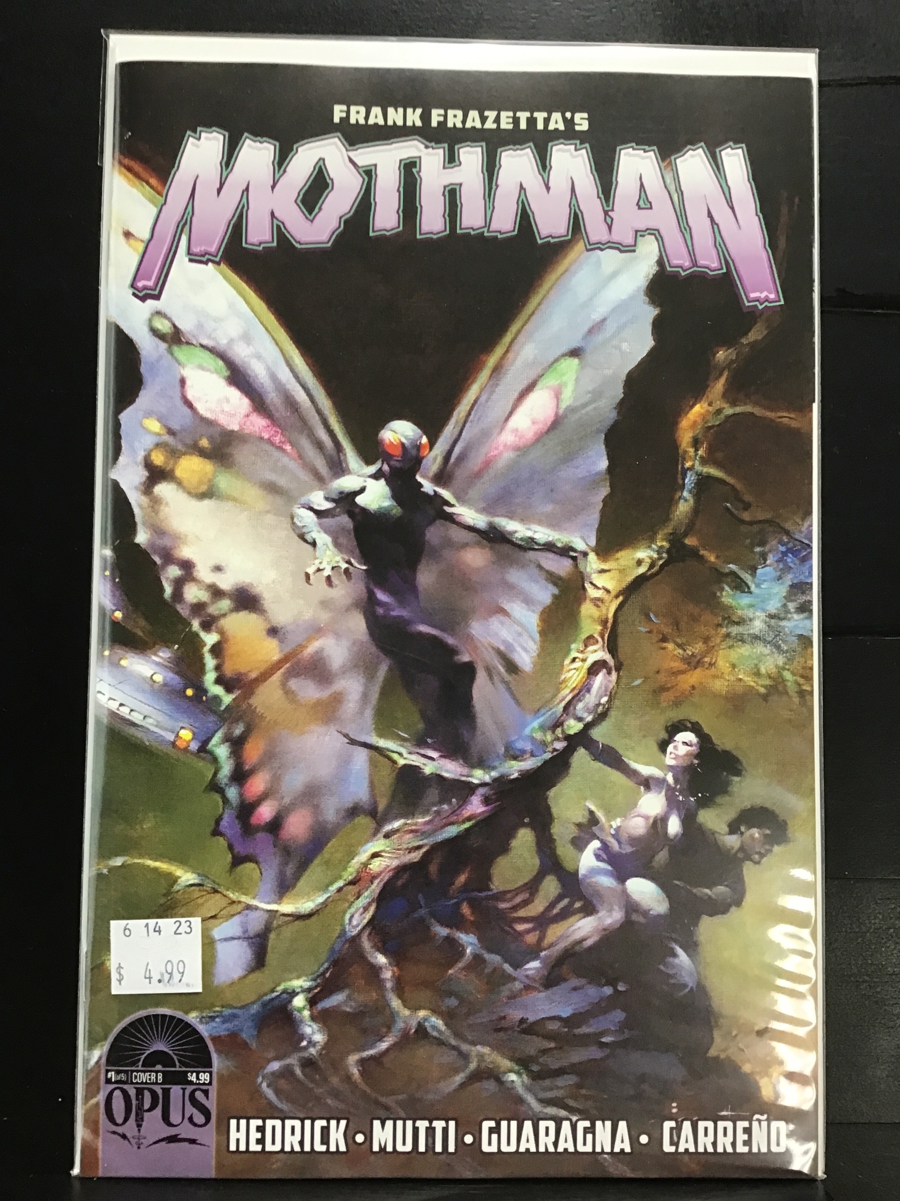 Frank Frazetta's Mothman Cover B (2023) | Comic Books - Modern Age ...