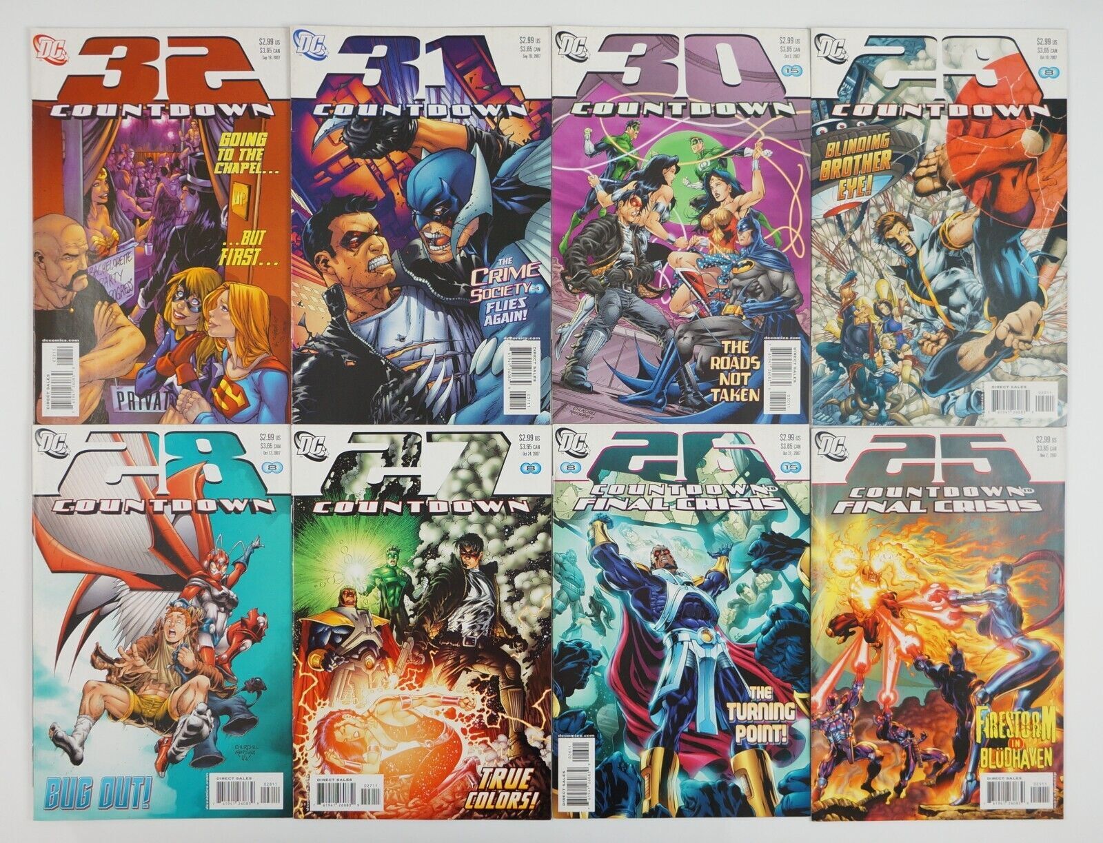 Countdown to Final Crisis #1-51 VF/NM complete series - justice league ...