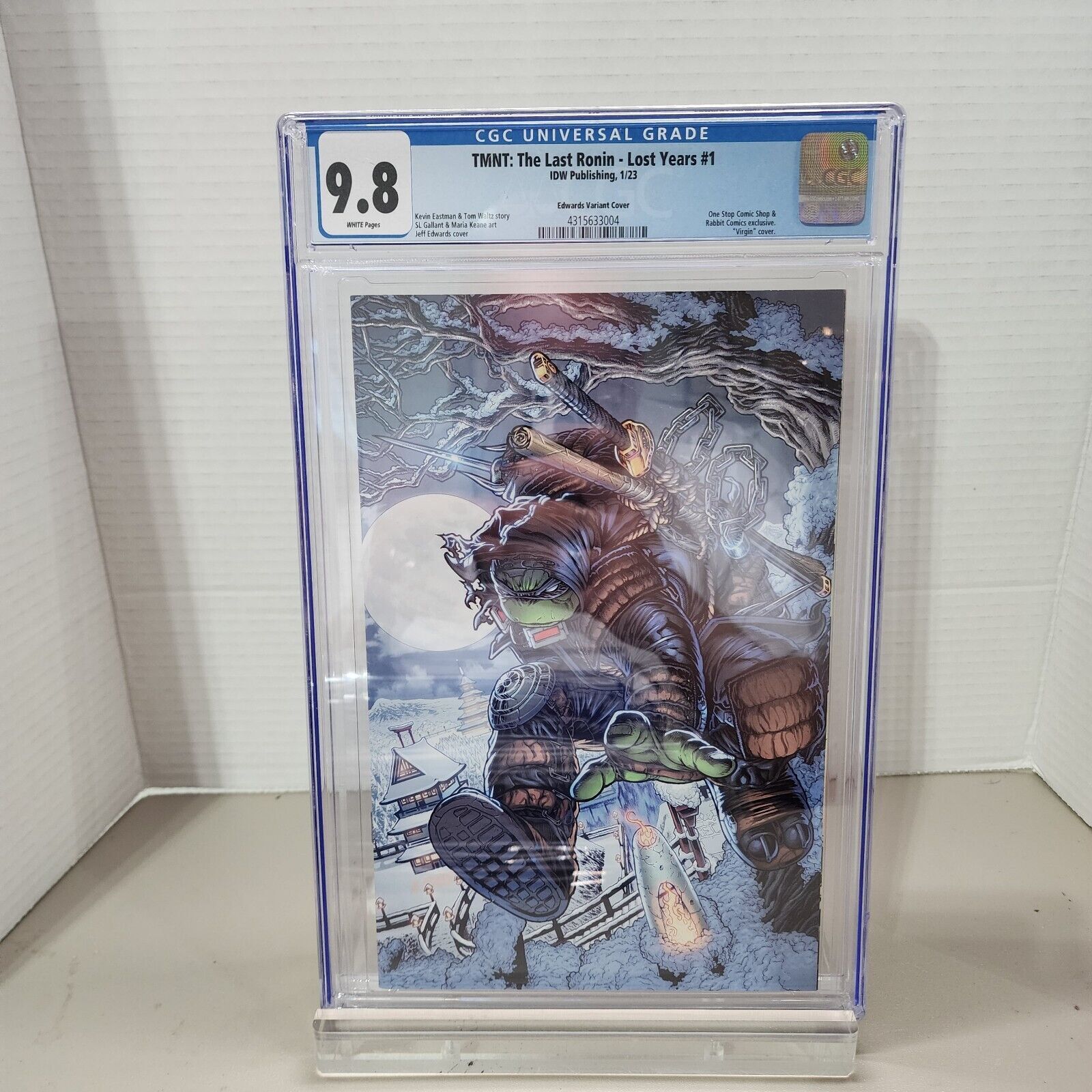 Last Ronin: The Lost Years # 1 Jeff Edwards Variant | Rabbit Comics CGC ...