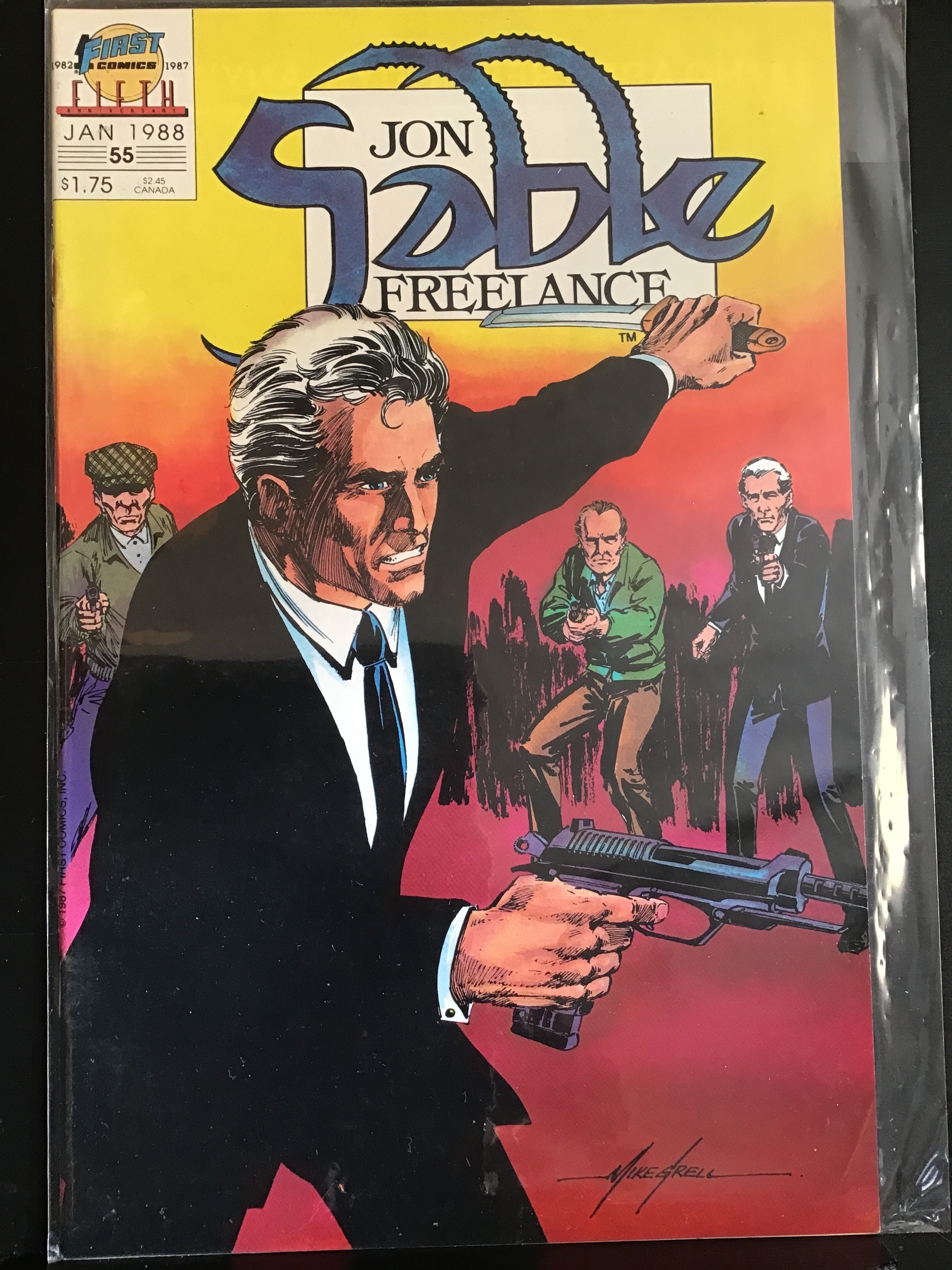 Jon Sable, Freelance #55 (1988) | Comic Books - Copper Age, First ...