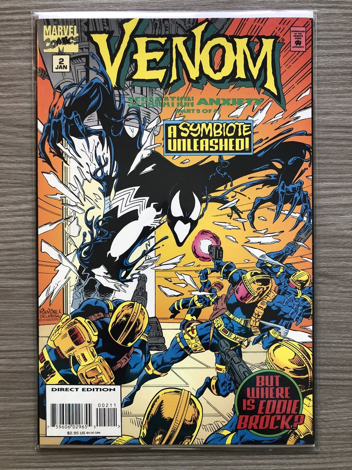 Venom: Separation Anxiety Complete Run Issues #1, 2, 3, 4. Marvel Comics 1994 | Comic Books ...
