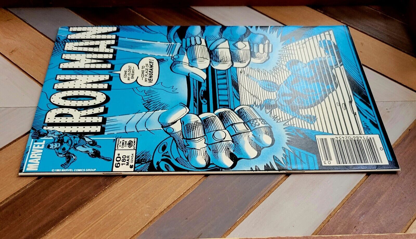 Iron Man #180 VF (Marvel 1983) Tony Stark vs The MANDARIN & RADIOACTIVE ...