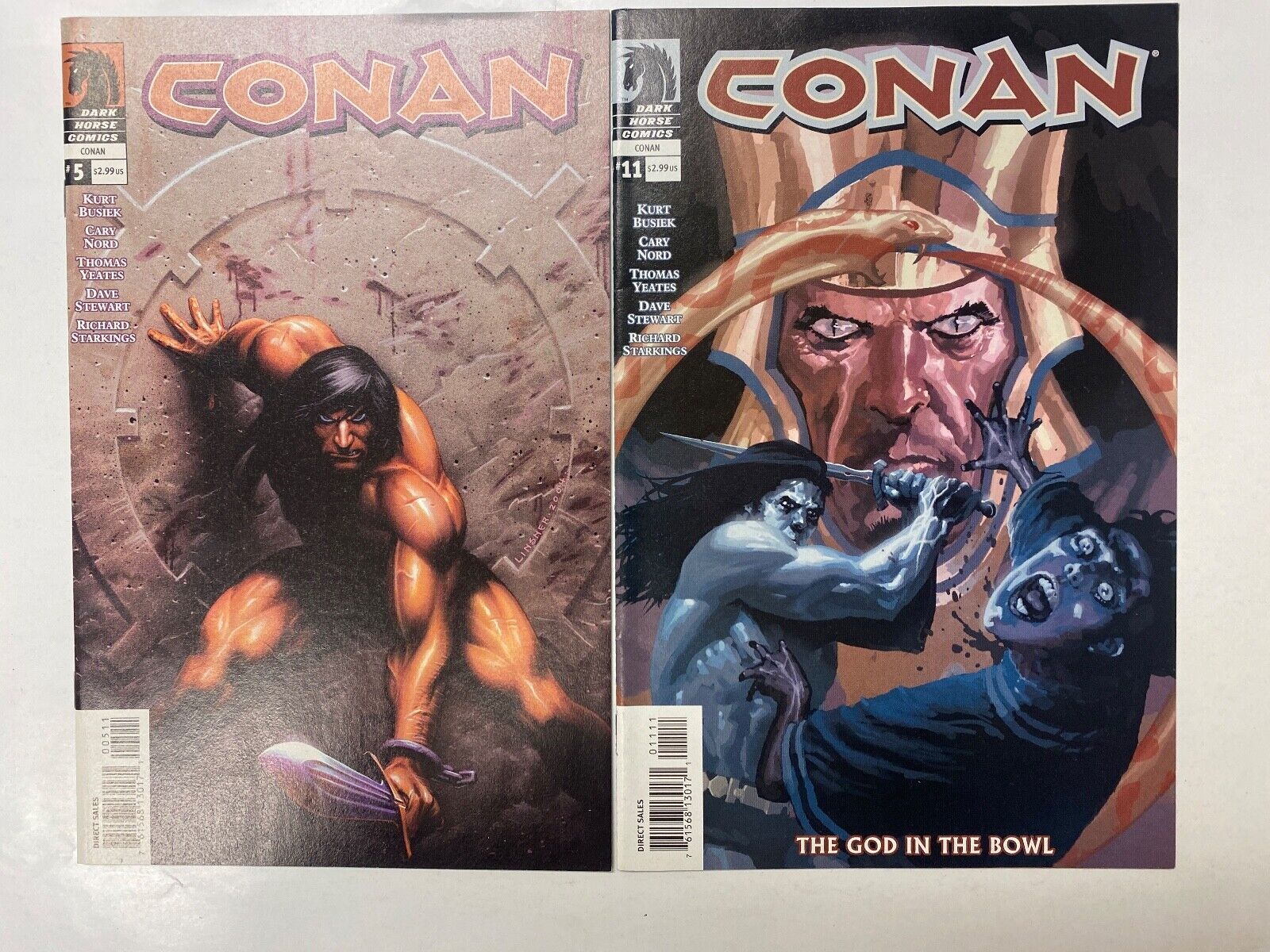5 DARK HORSE comic books Conan #5 11 16 24 The Massive #1 73 KM7 ...