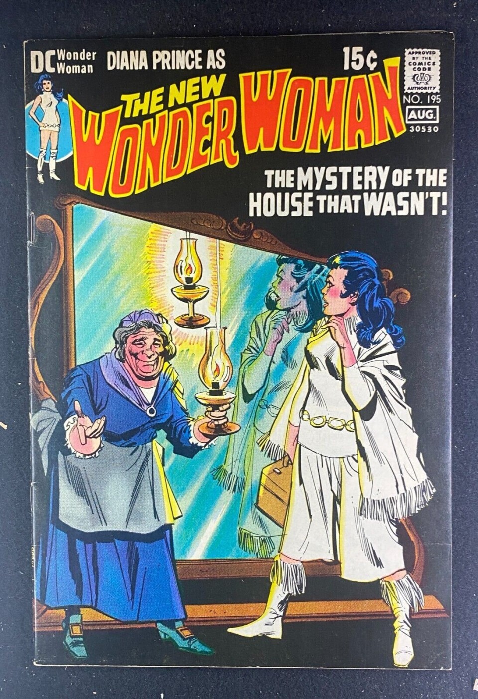 Wonder Woman (1942) #195 FN/VF (7.0) Mike Sekowsky Cover and Art Wally ...