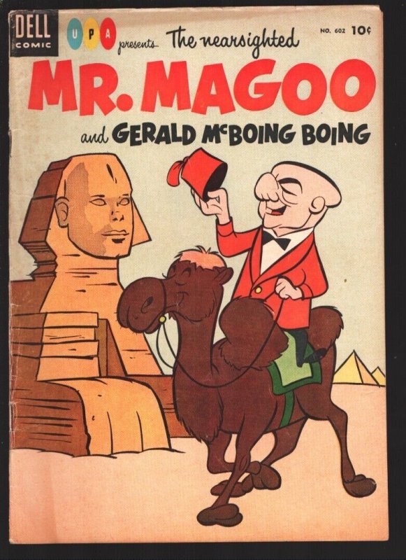 Nearsighted Mr. Magoo and Gerald McBoing Boing-Four Color Comics #602 ...