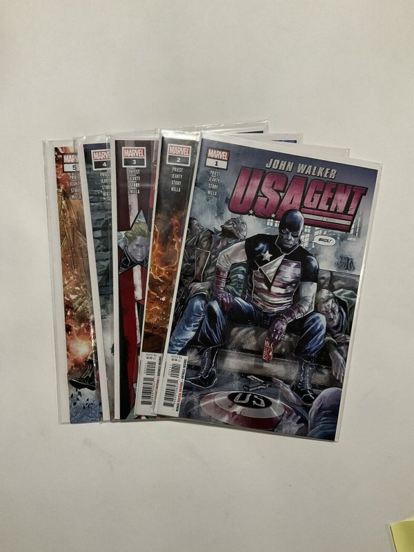 John Walker USAgent 1-5 lot run set Near Mint Nm Marvel | Comic Books ...