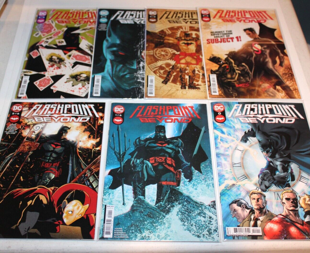 Complete Set Flashpoint Beyond 0 1-6 2022 NM 8 comics Flash Batman ...