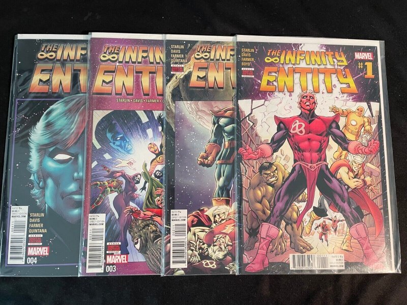 THE INFINITY ENTITY #1, 2, 3, 4 VFNM Condition | Comic Books - Modern ...
