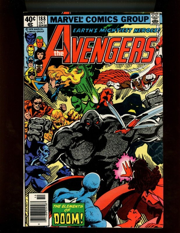 (1979) the Avengers #188 - "Elementary, Dear Avengers" - Newsstand Copy ...