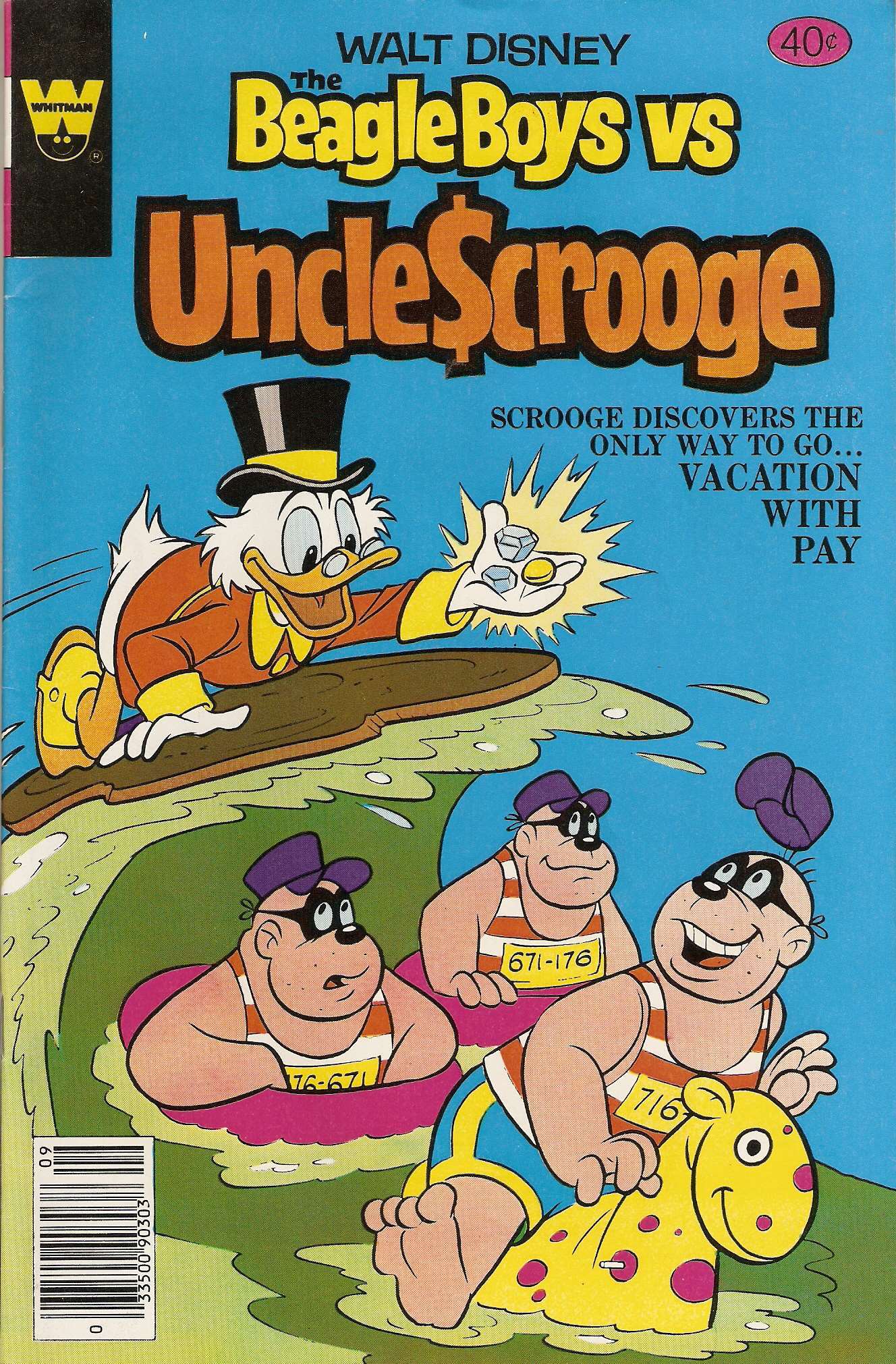 Beagle Boys versus Uncle Scrooge, The #7A GD ; Gold Key | low grade ...