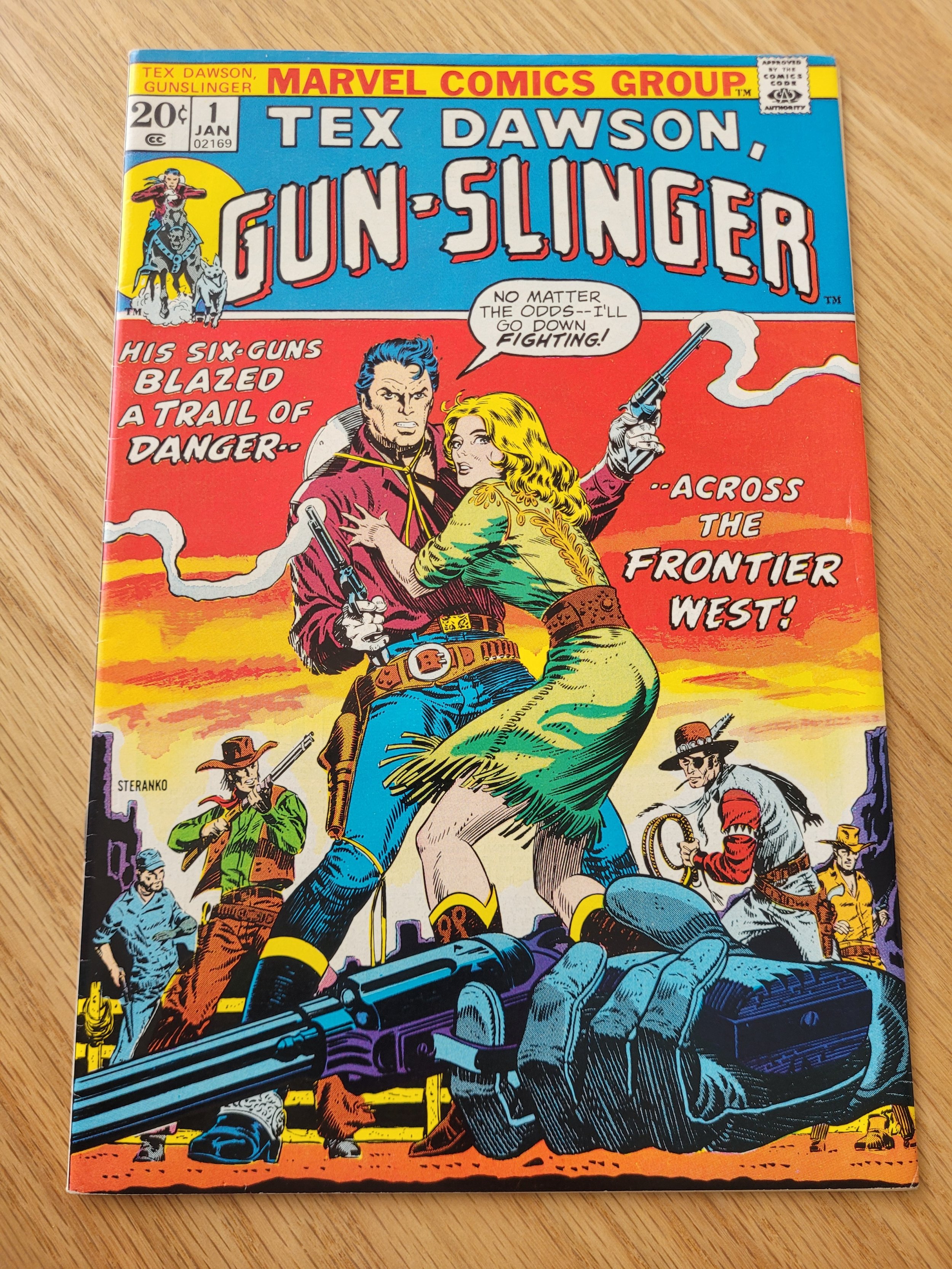 Tex Dawson, Gun-Slinger (1973) VF | Comic Books - Bronze Age, Marvel ...
