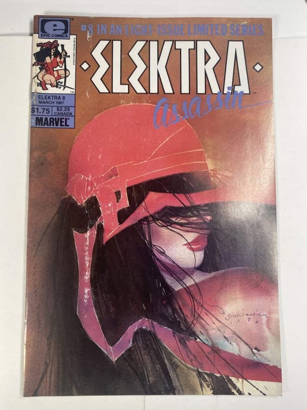 Elektra: Assassin #8 FN/VF Frank Miller Marvel Comics C53A | Comic ...