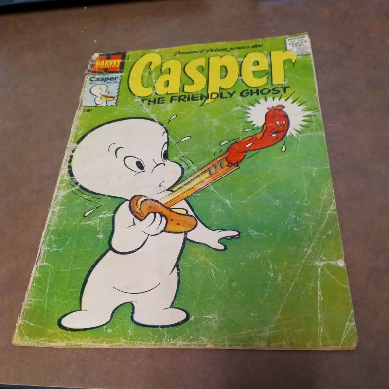 Casper the Friendly Ghost #68 (Harvey Comics, 1958) Silver Age cartoon ...