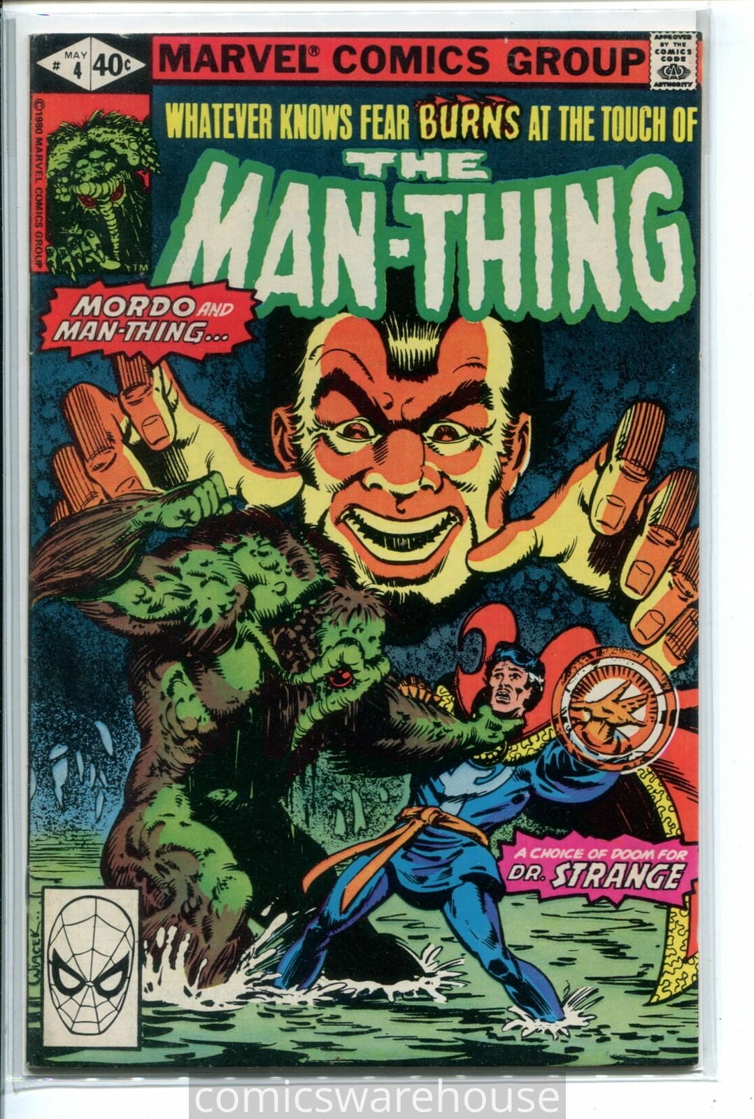 Man-Thing (1979 Marvel) #4 FN A13094 | Comic Books - Modern Age, Man ...