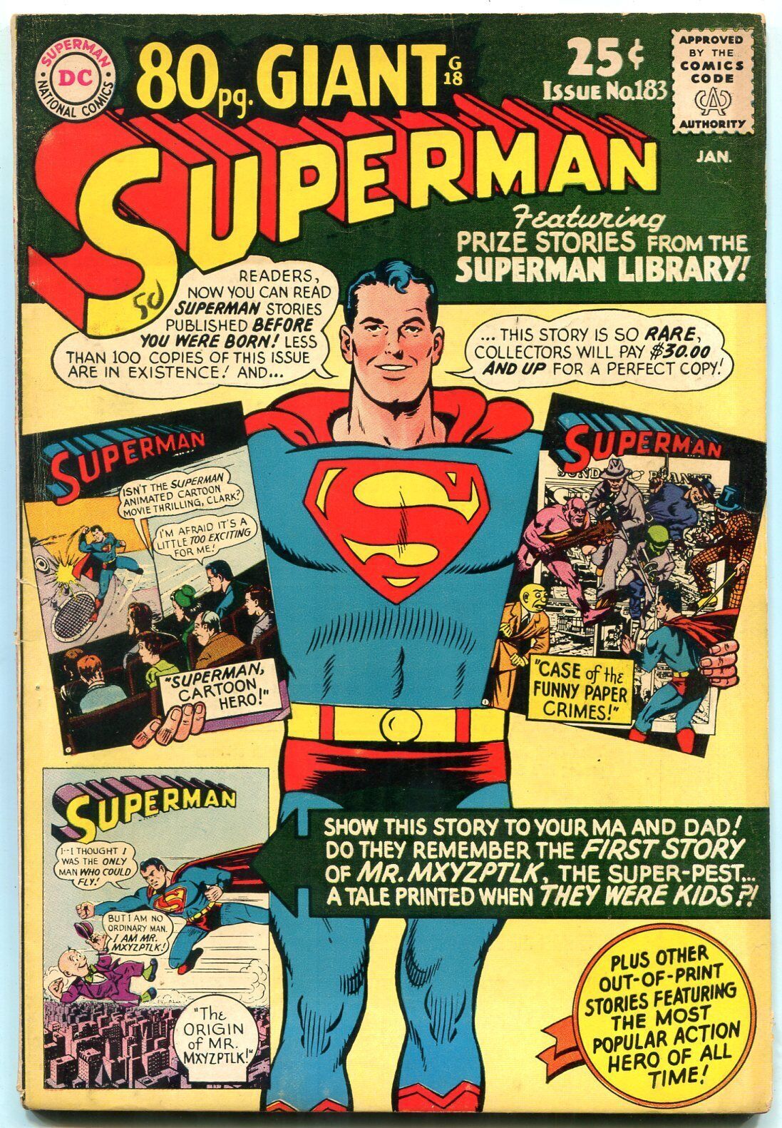 Superman--#183--1966--COMIC BOOK--DC--VG/FN | Comic Books - Silver Age ...
