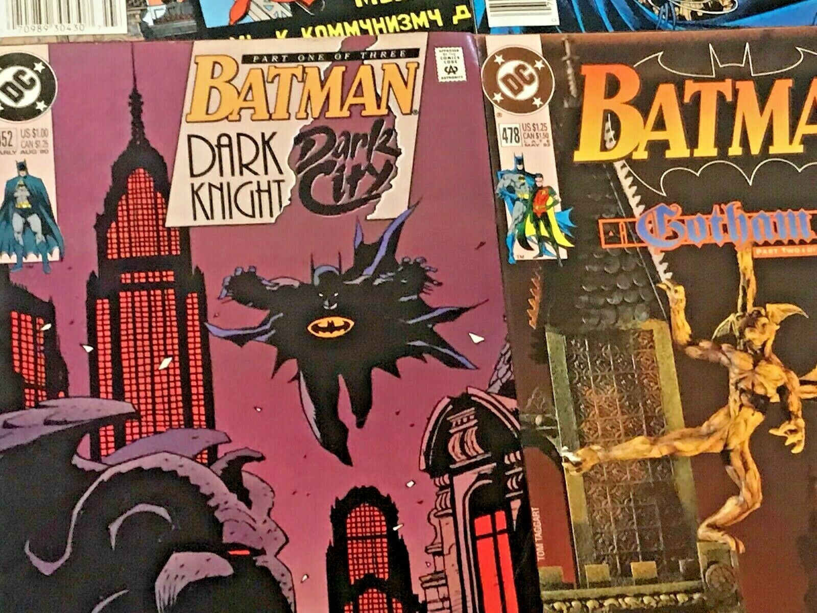 Batman#441-478 VF/NM LOT 1991 (10 Books) ALL Newstand Edition DC Comics ...