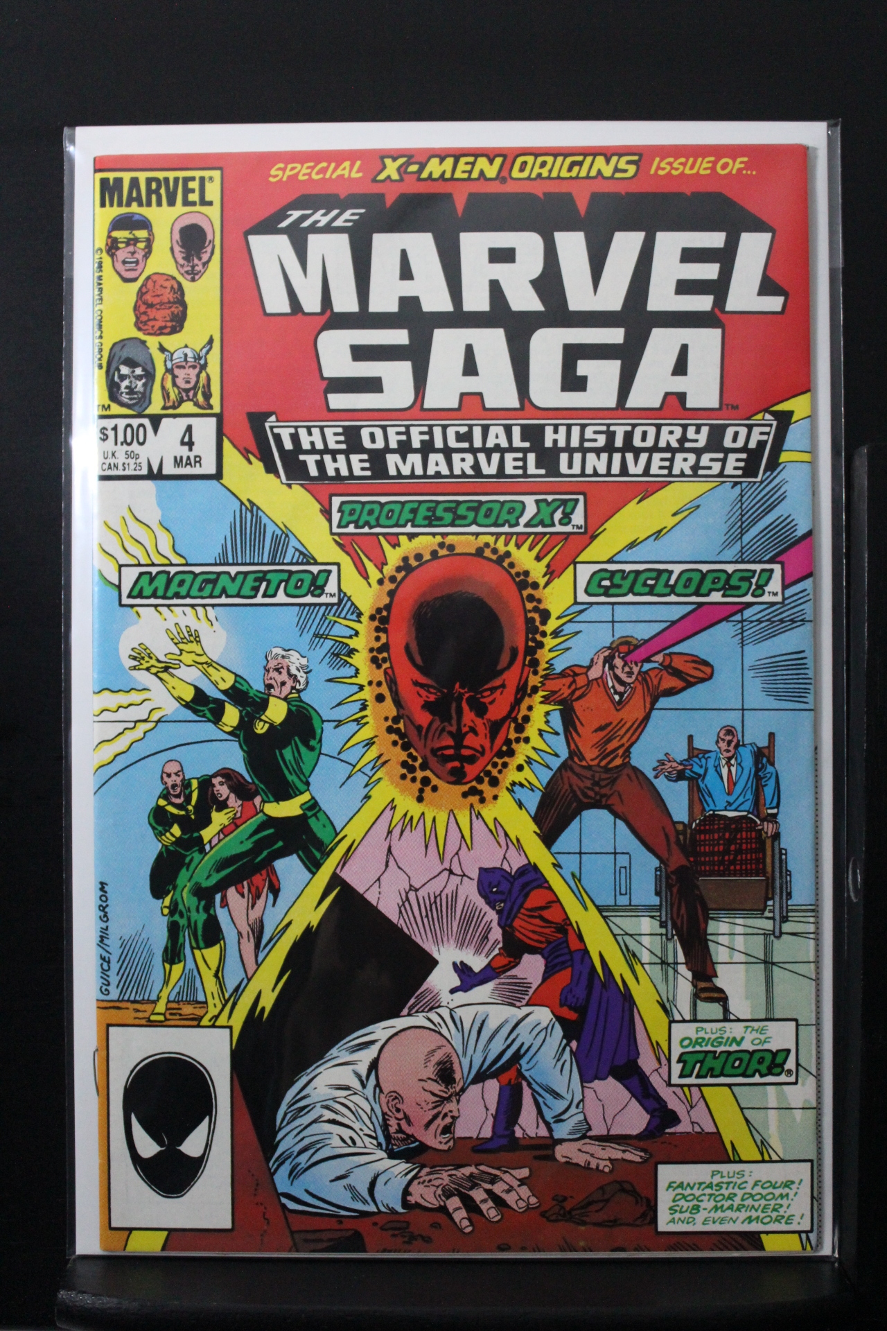 The Marvel Saga The Official History of the Marvel Universe #4 Direct ...