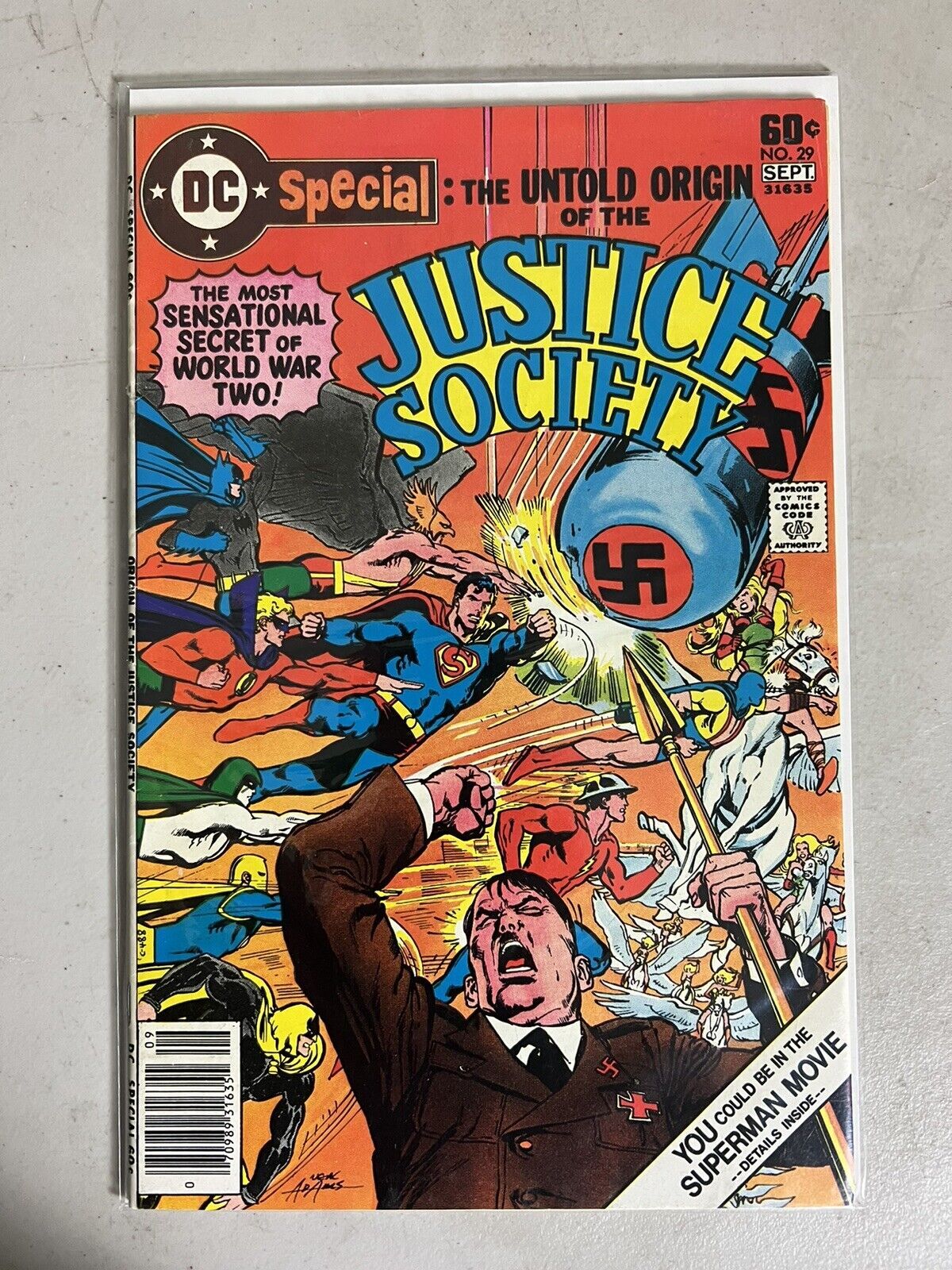 JUSTICE SOCIETY #29 DC (Origin of Hitler) VF | Comic Books - Bronze Age ...