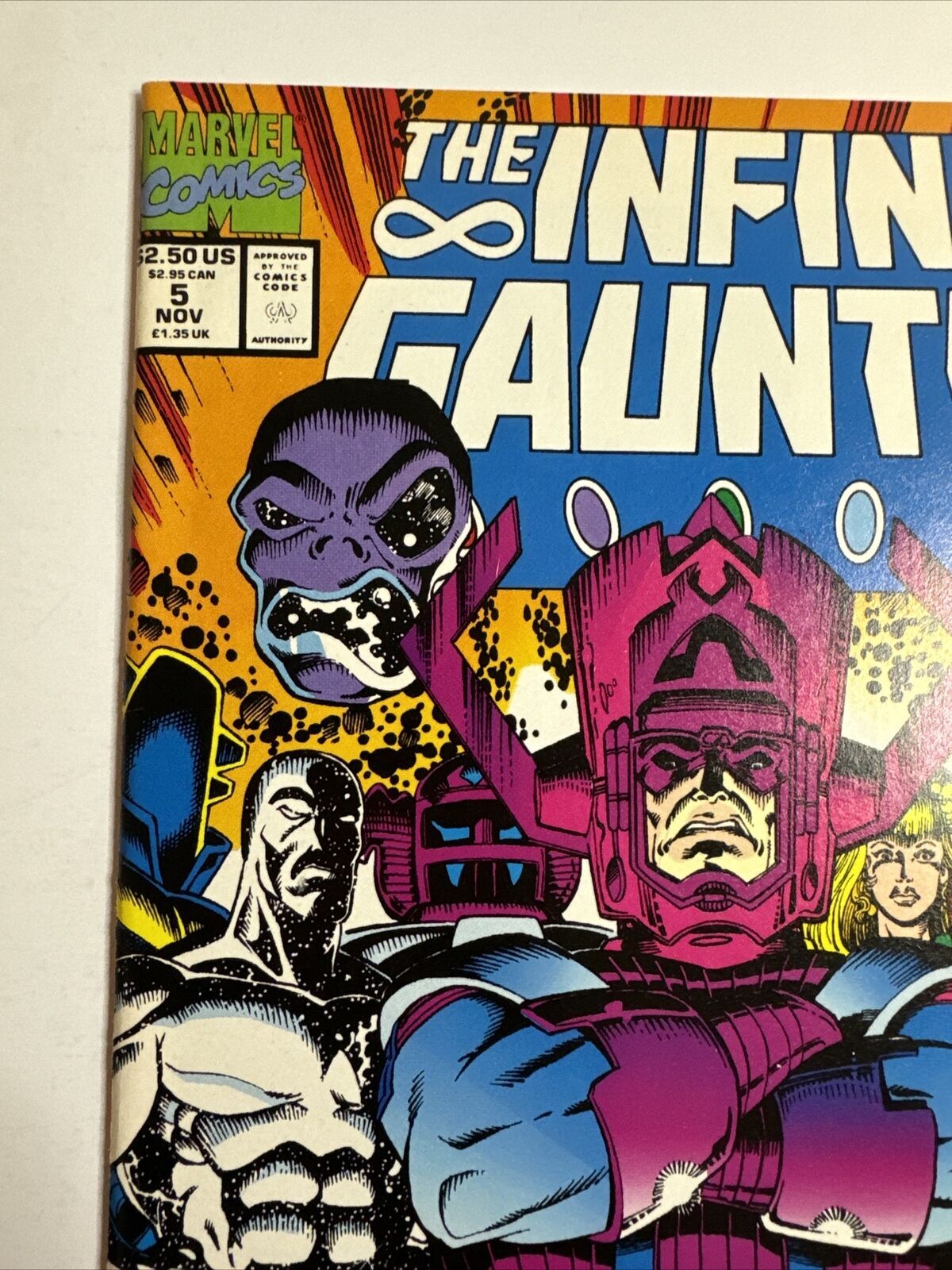 Infinity Gauntlet #5: “Astral Conflagration!” Marvel 1991 NM | Comic ...