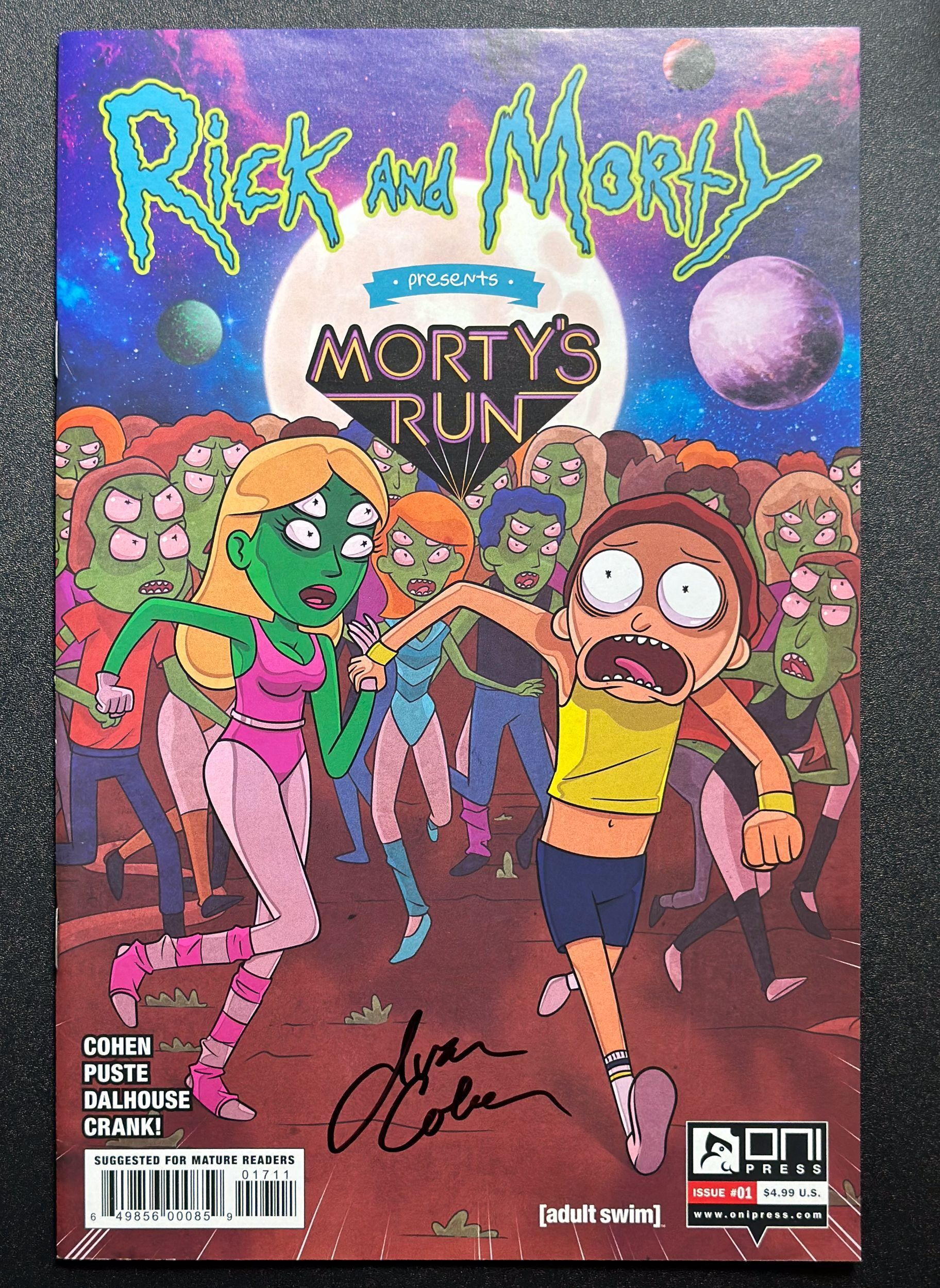 Rick and Morty Presents: Morty's Run #Issue 1 - [Signed by Ivan Cohen ...
