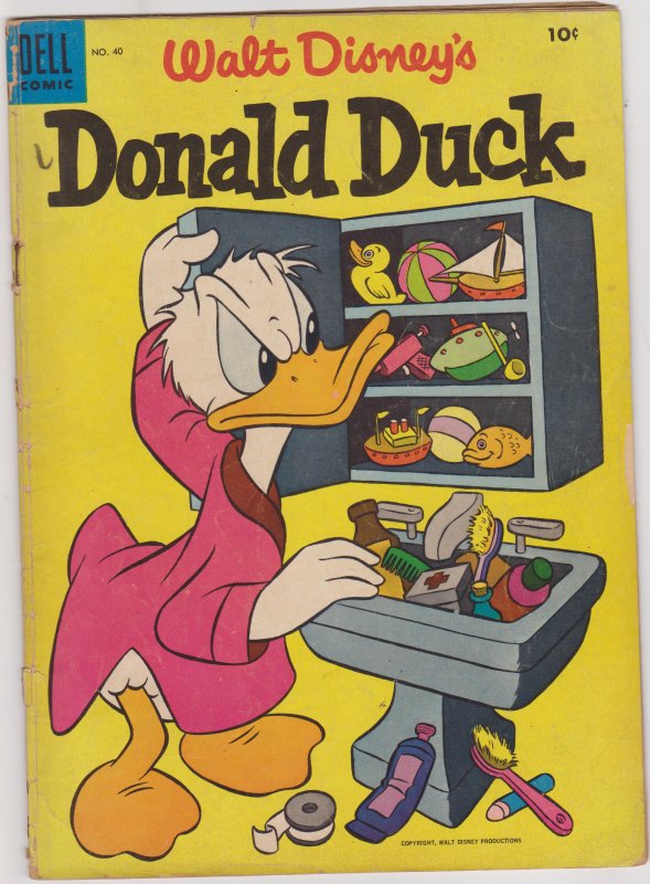 Donald Duck #40 (1955) | Comic Books - Golden Age, Boom! Studios ...