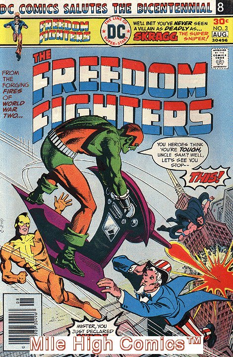 FREEDOM FIGHTERS (1976 Series) (DC) #3 Very Fine Comics Book | Comic ...