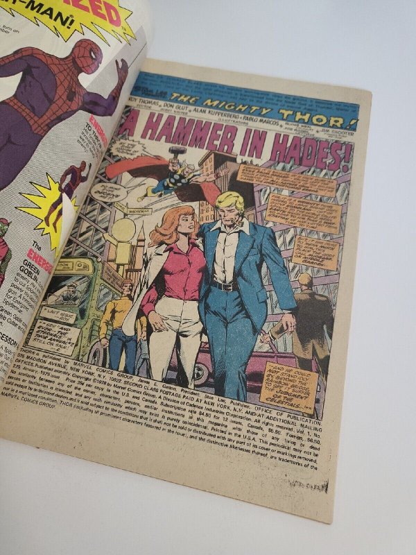 The Mighty Thor #279: "A Hammer in Hades!" Jane Foster Bondage, Marvel ...