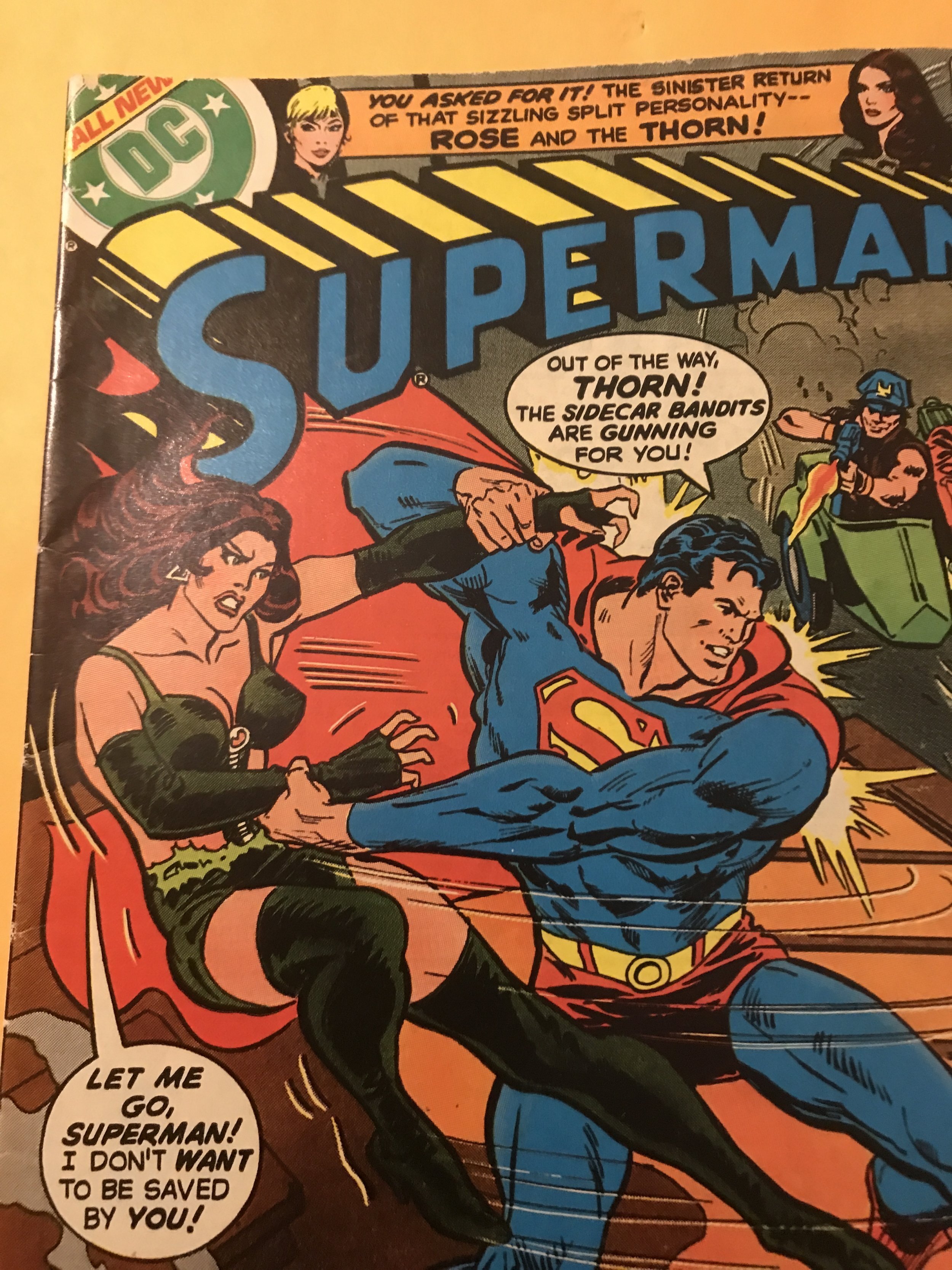 Superman #336 : DC 6/79 Fn; early ROSE & THORN, Curt Swan art | Comic ...