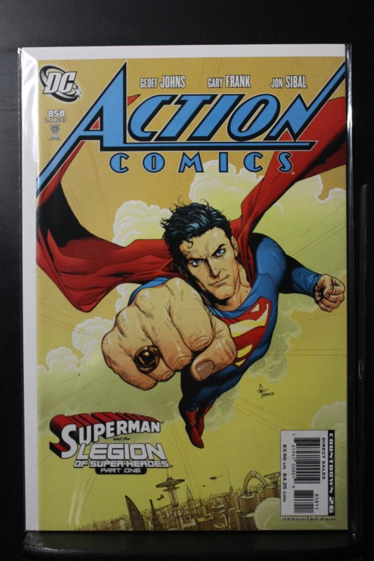 Action Comics #858 Gary Frank Standard Cover (2007) | Comic Books ...