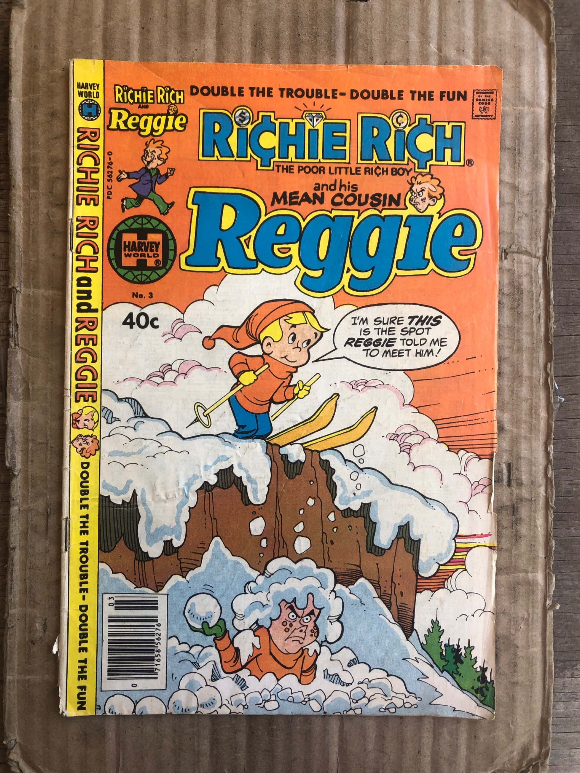 Richie Rich and His Mean Cousin Reggie #3 (1980) | Comic Books - Bronze ...