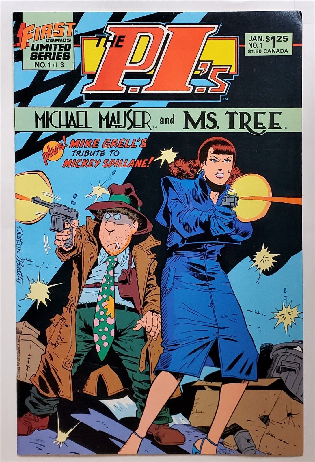 P.I.s, The: Michael Mauser and Ms. Tree #1 (Jan 1985, First) 6.0 FN ...