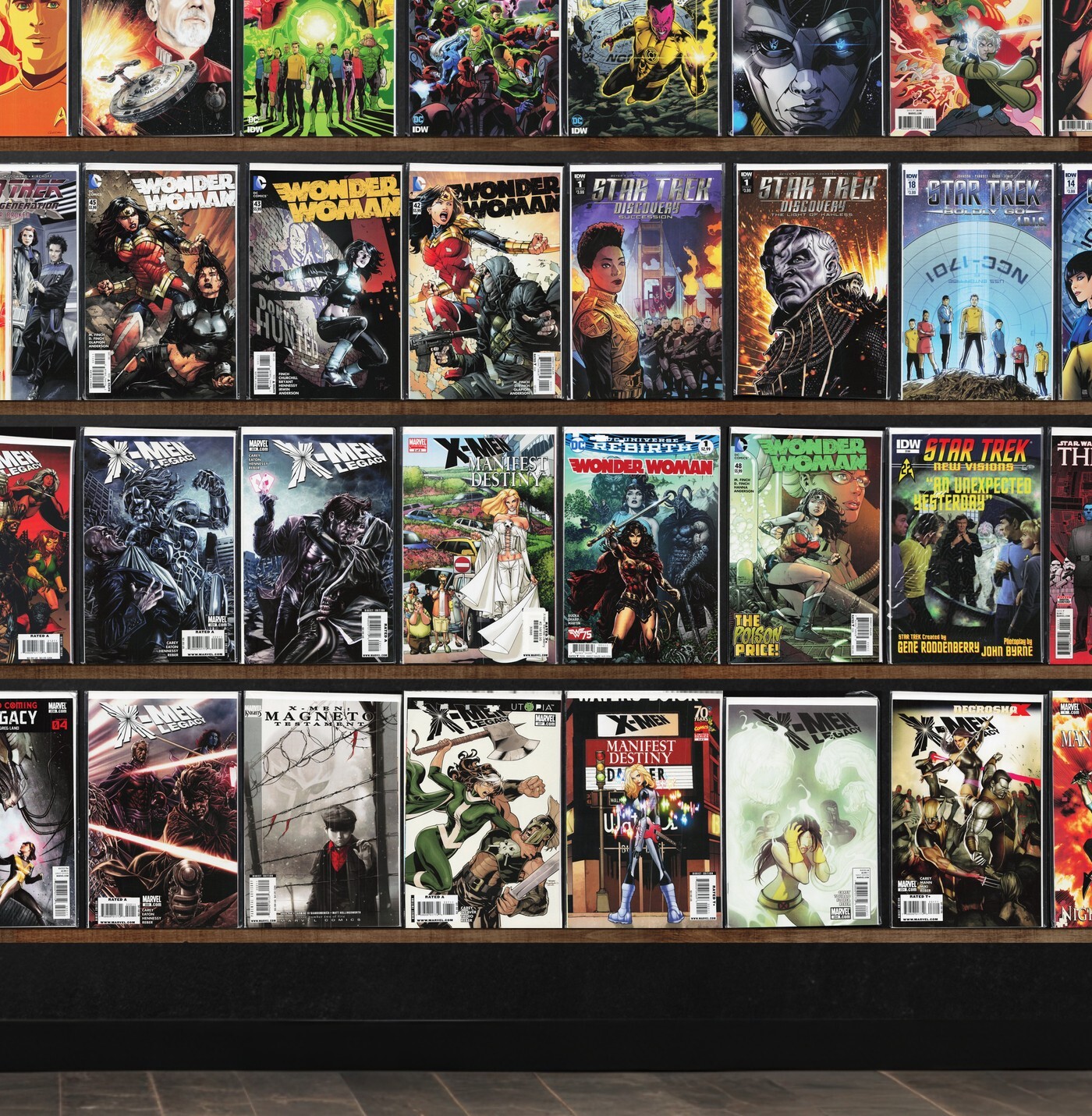 Huge Lot 150+ Comics with X-Men: Legacy, Star Wars, Wonder Woman & More ...