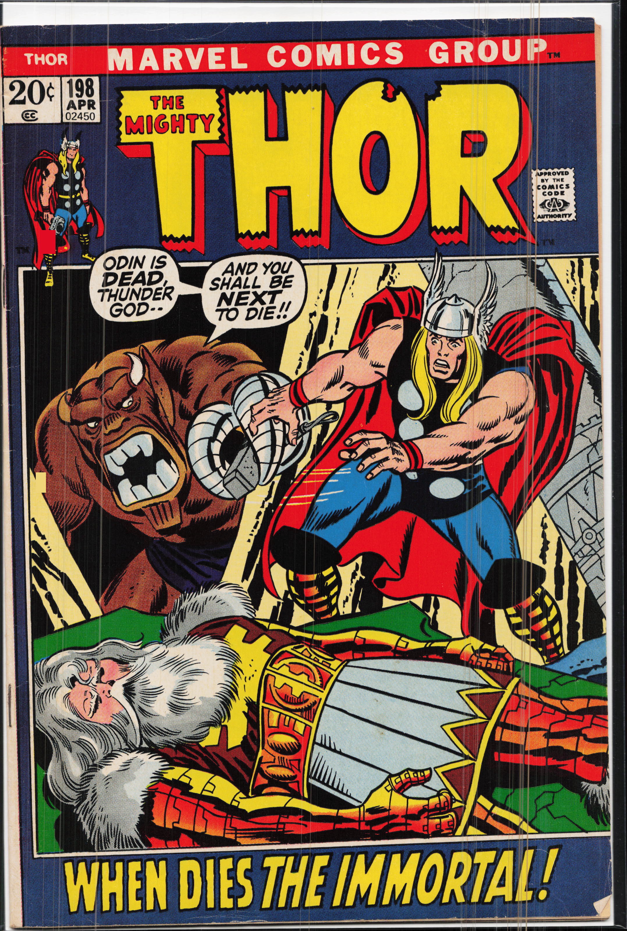 Thor #198 (1972) Thor | Comic Books - Bronze Age, Marvel, Thor, Fantasy / HipComic